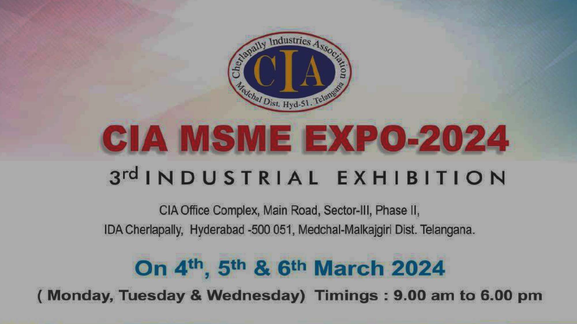 CIA – Cherlapally Industrial Association